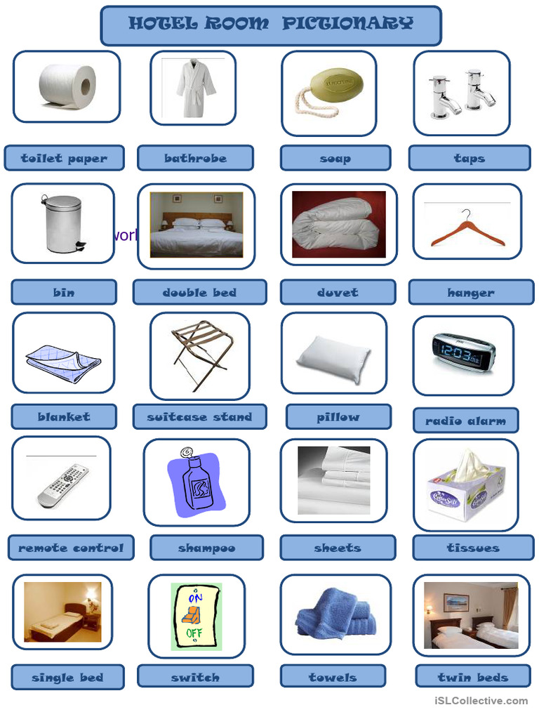 Hotel Room Vocabulary | PDF | Young Adult