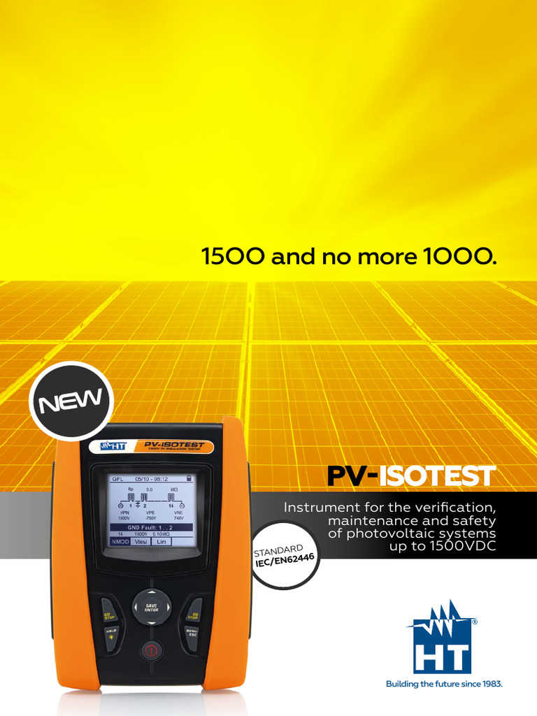 Brochure | PDF | Photovoltaic System | Insulator (Electricity)