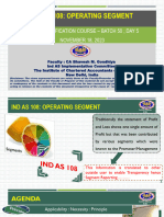 Ind As-108 Operating Segment | PDF | Expense | Income Statement