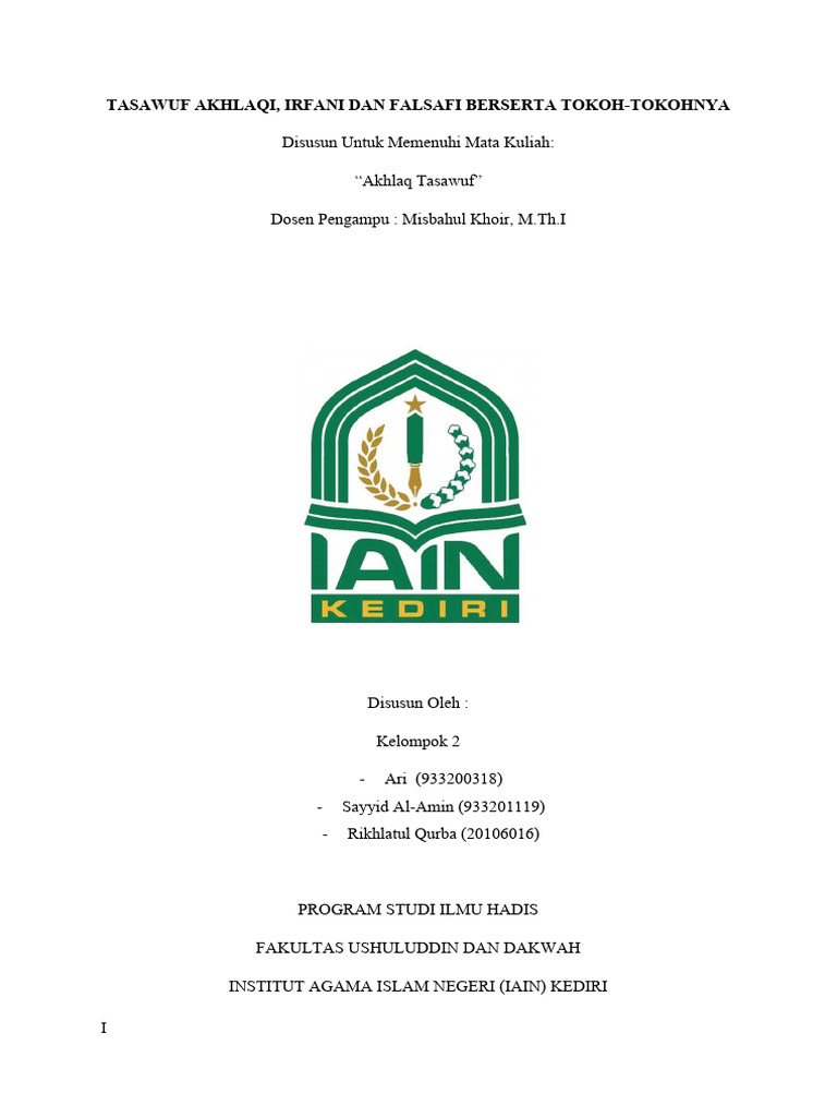 Akhlaqi, Irfani, Falsafi | PDF | Filsafat