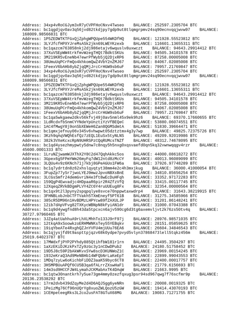 Bitcoin Rich Wallet Add | PDF | Bitcoin | Banking Technology
