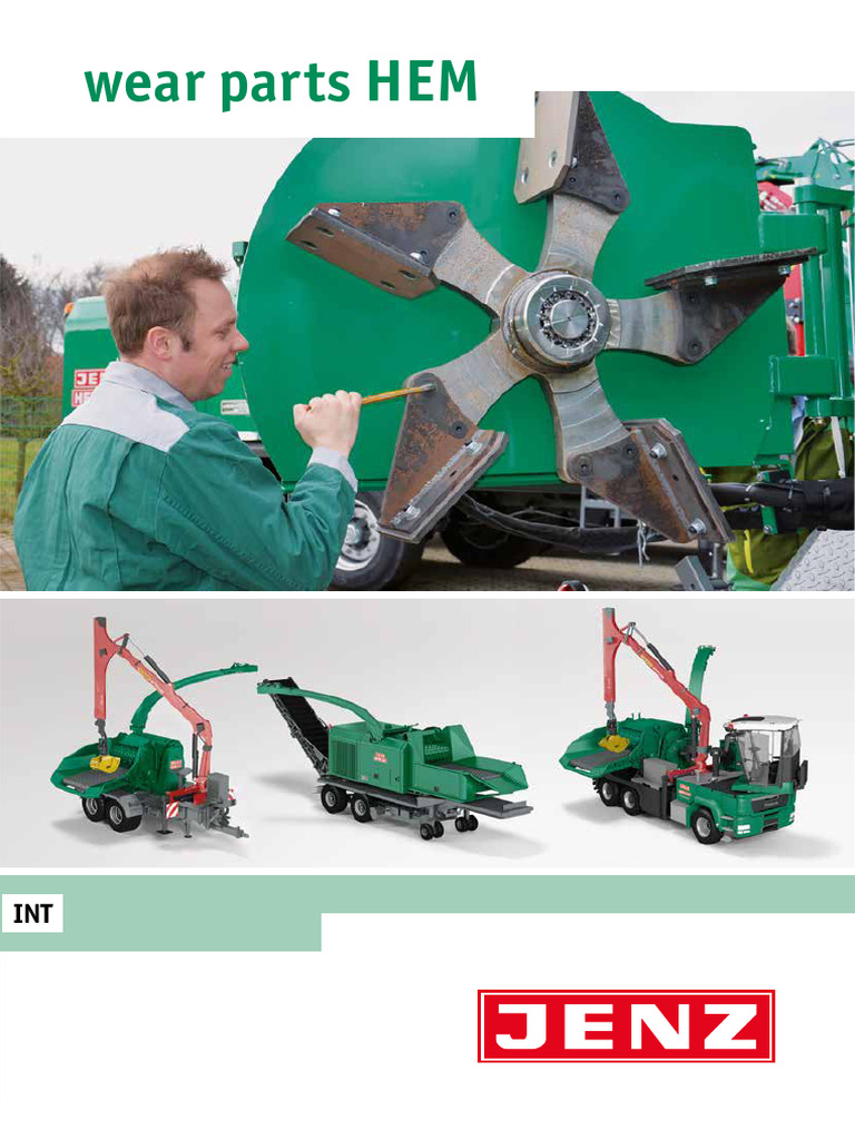 Wear Parts HEM 2017 Engl. | PDF | Mechanical Engineering | Tools