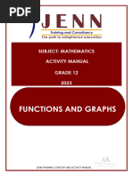 Grade 12 Mathematics ATP 2025 Overview | PDF | Mathematics | Function ...