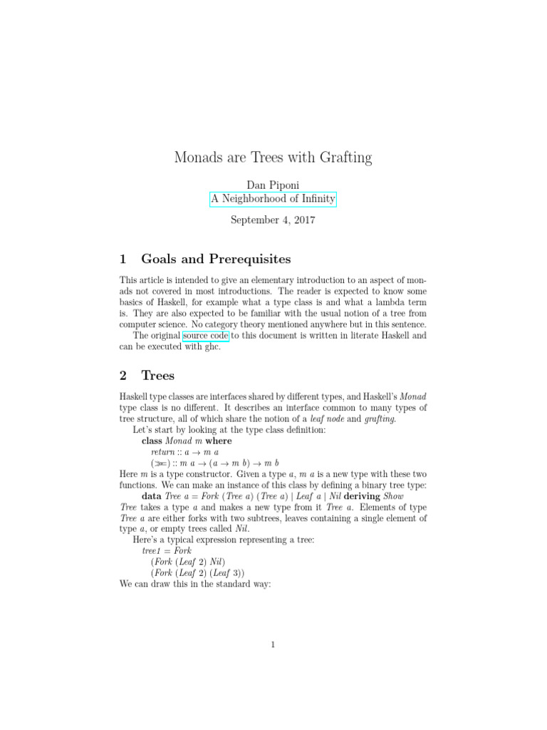 Monads Pdf Class Computer Programming Computer Programming 3083