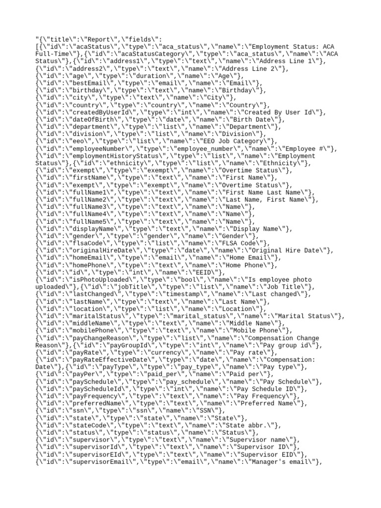 Test Json Bamboo Hr Pdf Telephony Play Activity