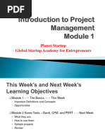 ProjectLibre Tutorial Part 1 - Creating Your First Project | PDF