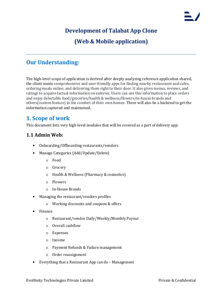 Evolfinity | PDF | Web Application | Cloud Computing