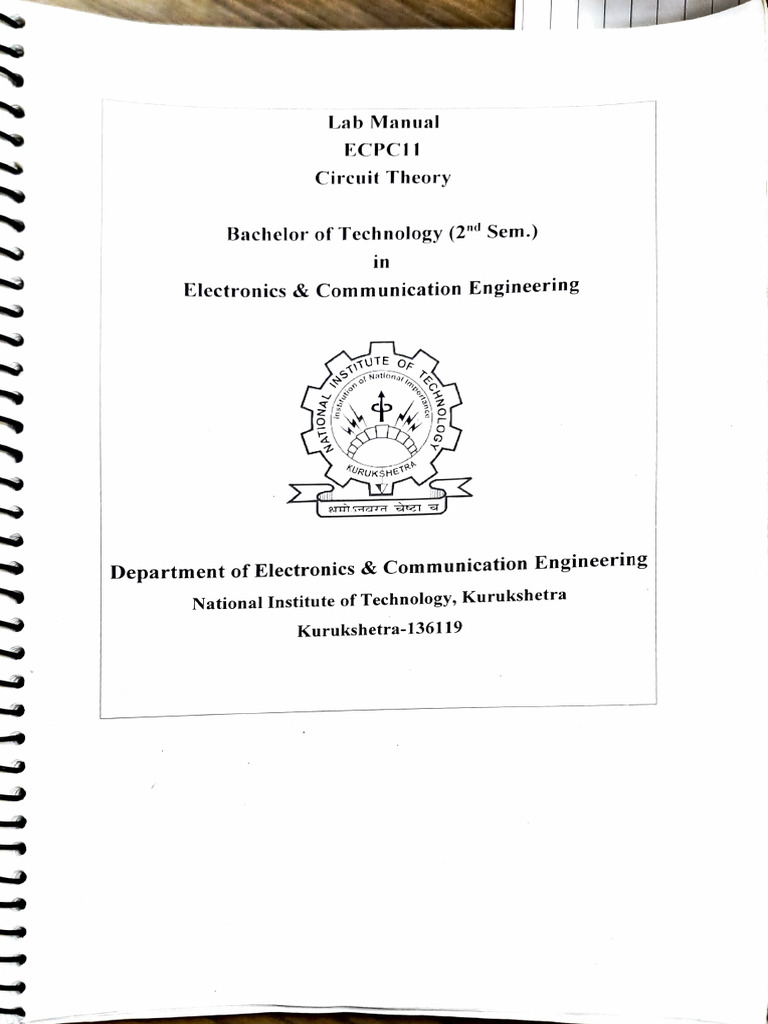 Basic Electronics Lab Manual Scan 10-Jan-2024 | PDF