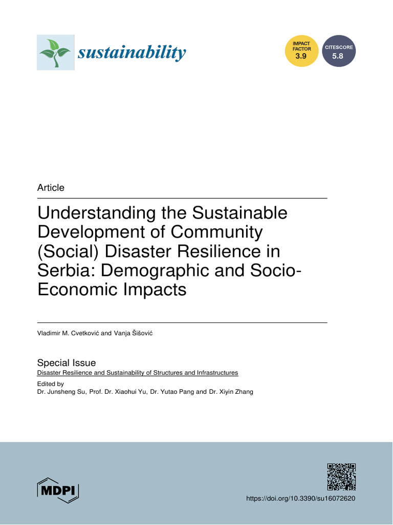 Understanding The Sustainable Development of Community (Social ...