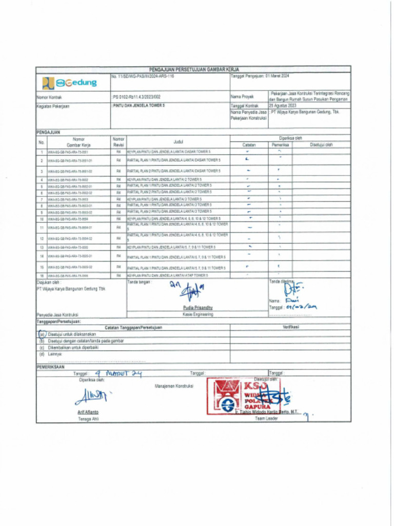 Ars - Pintu & Jendela Tower 5 - r04 | PDF