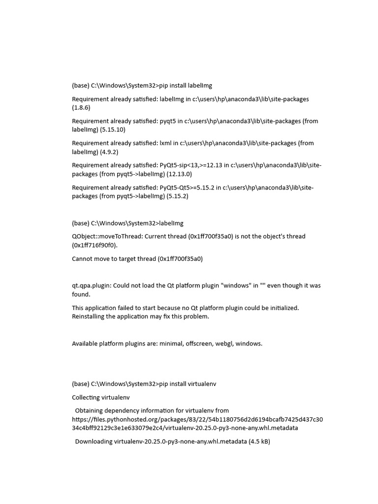 Install Pyqt5 | Download Free PDF | Microsoft Windows | Software Engineering