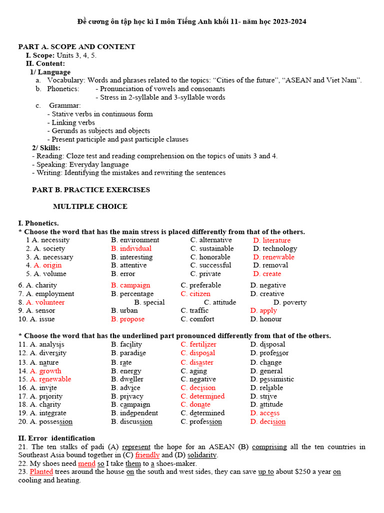 Grade 11 English Midterm Review 2023 | PDF