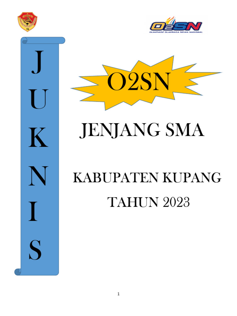 REVISI JUKNIS O2SN 2023 Kabupaten Kupang | PDF