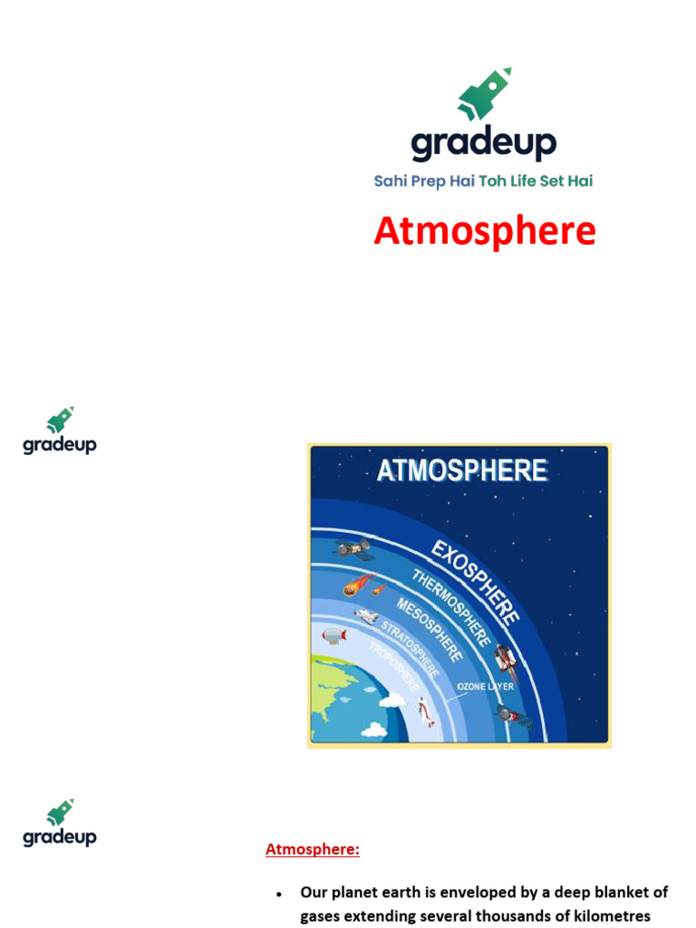 Earth's Atmosphere: Composition & Structure | PDF | Atmosphere Of Earth ...