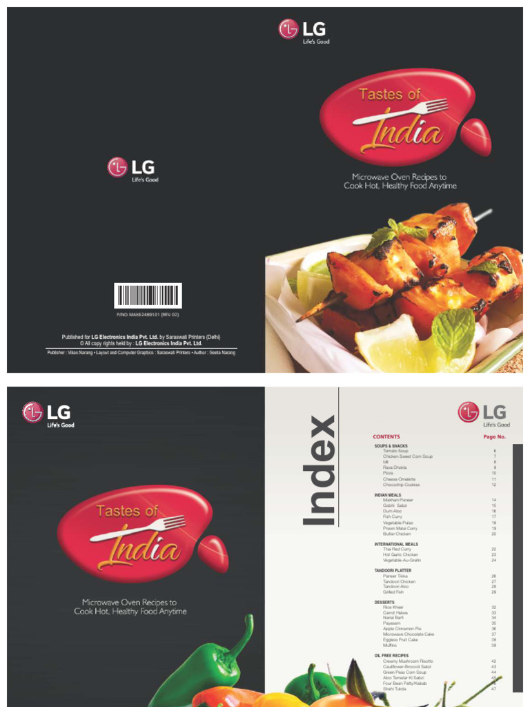 Cook Book | PDF | Indian Cuisine | Foods