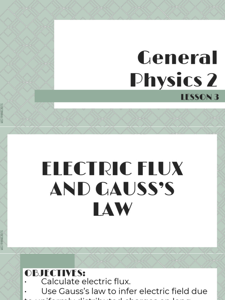 Electric Flux | PDF | Flux | Electric Field