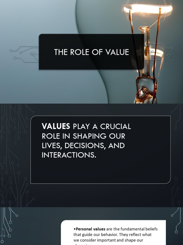 The Importance of Personal and Societal Values | PDF | Career & Growth