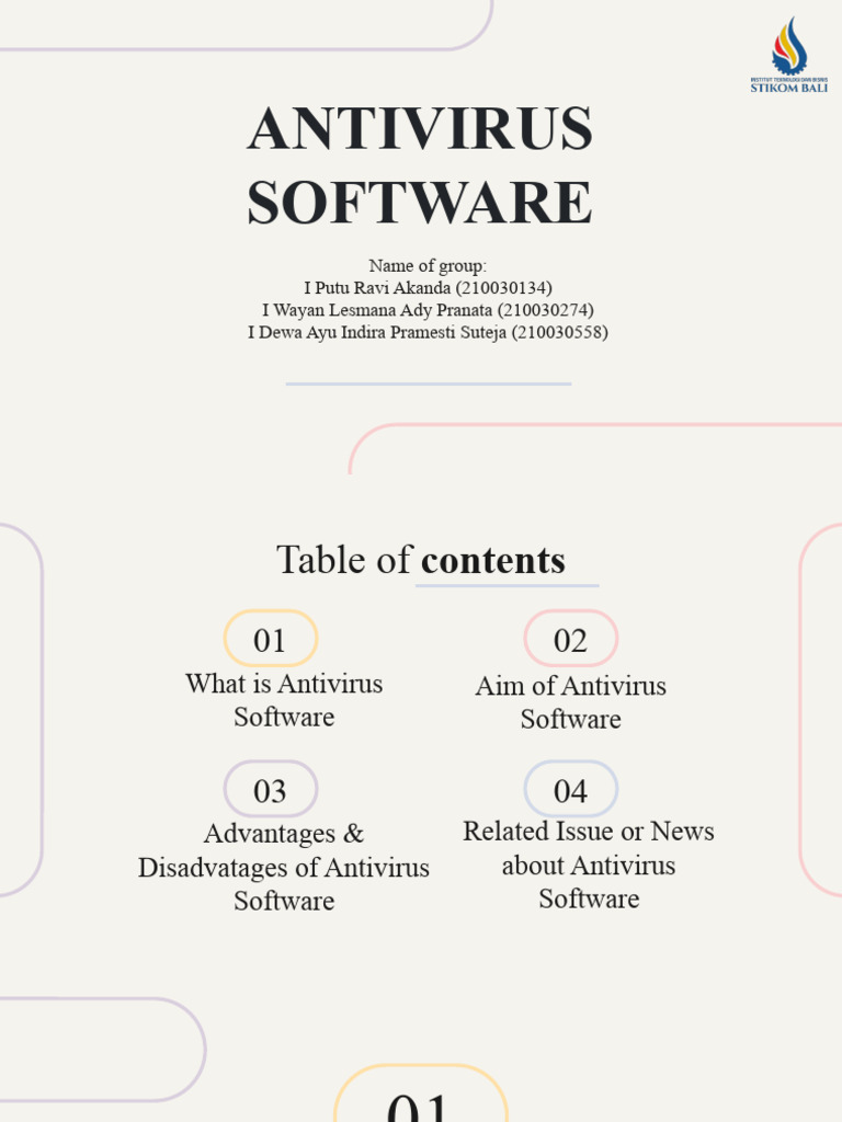 Overview of Antivirus Software | PDF | Antivirus Software | Computer Virus