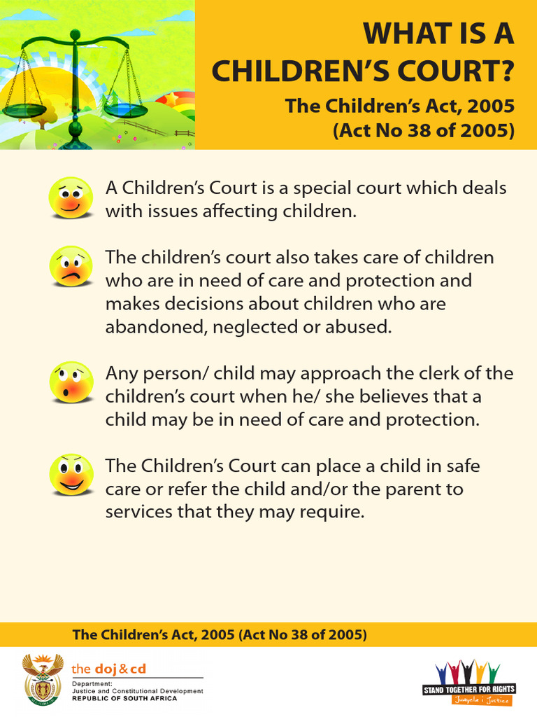 Overview of the Children's Court Act | PDF