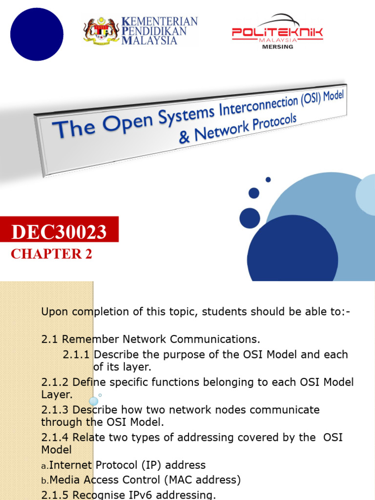 Understanding IP Addressing in OSI Model | PDF | Osi Model | Ip Address