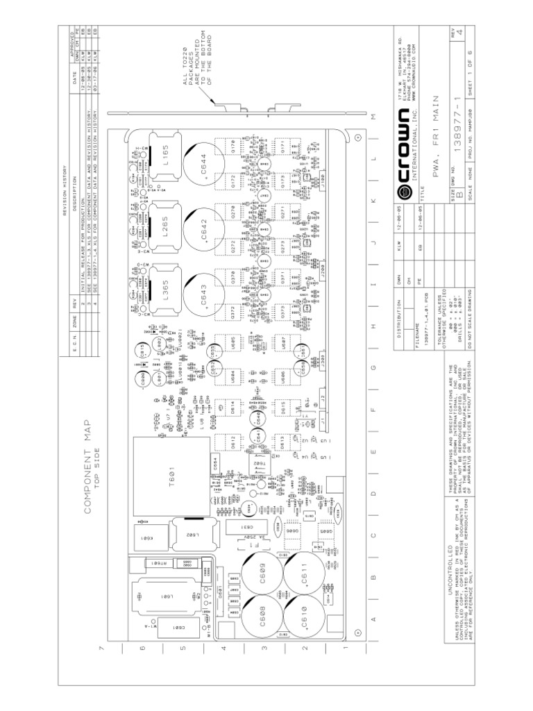 JBL_PRX518S Main Schematic | PDF