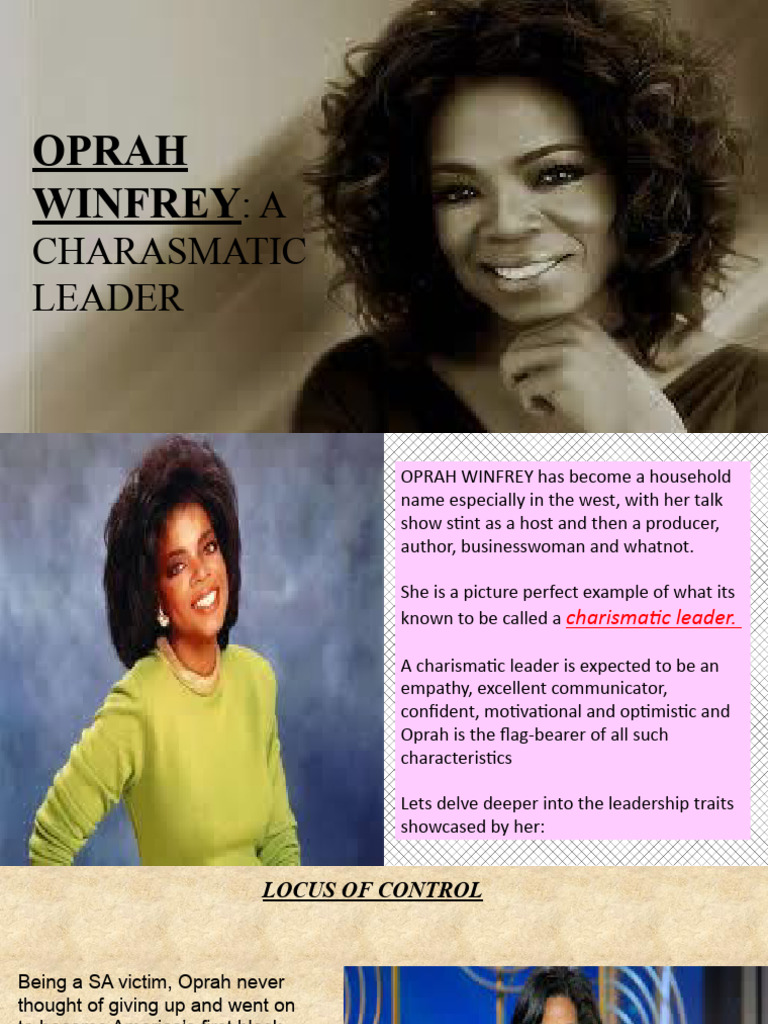 Oprah | PDF | Oprah Winfrey | Social Psychology