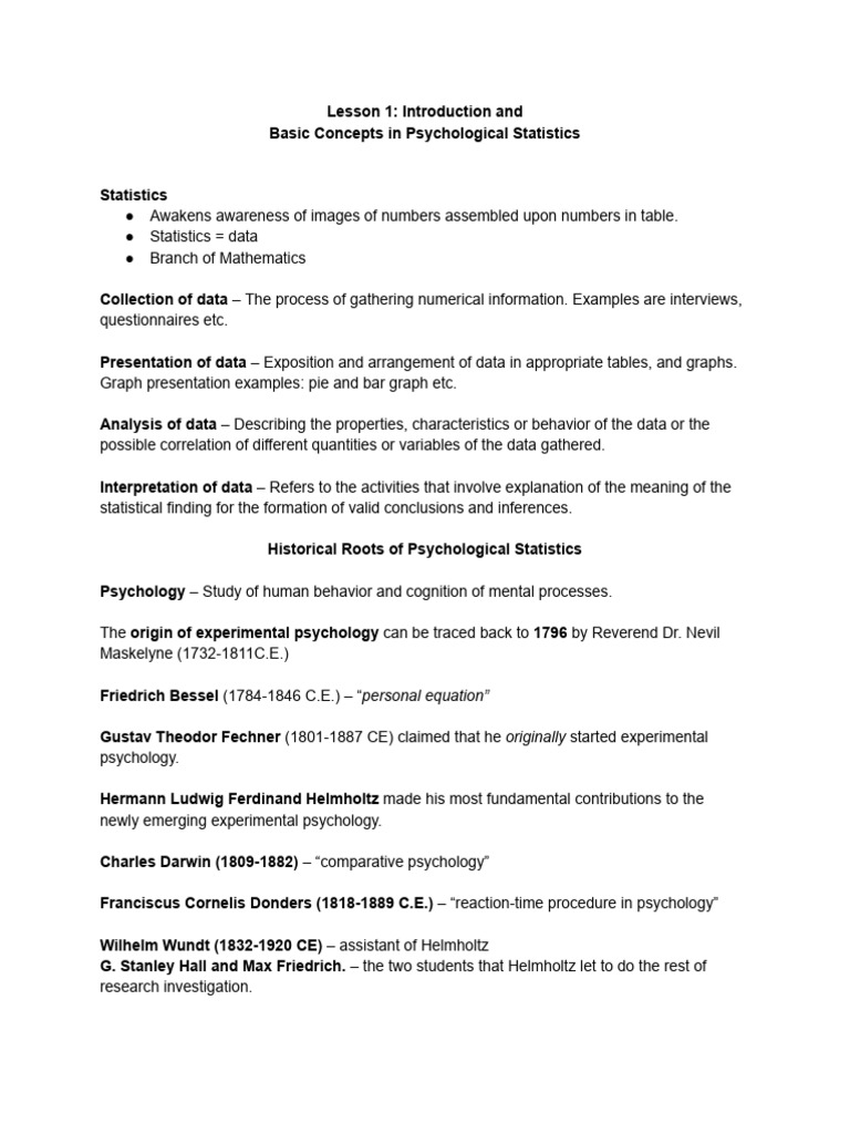 Stats Reviewer Hanggang ch3 Nga Lang | PDF | Sampling (Statistics) | Statistics