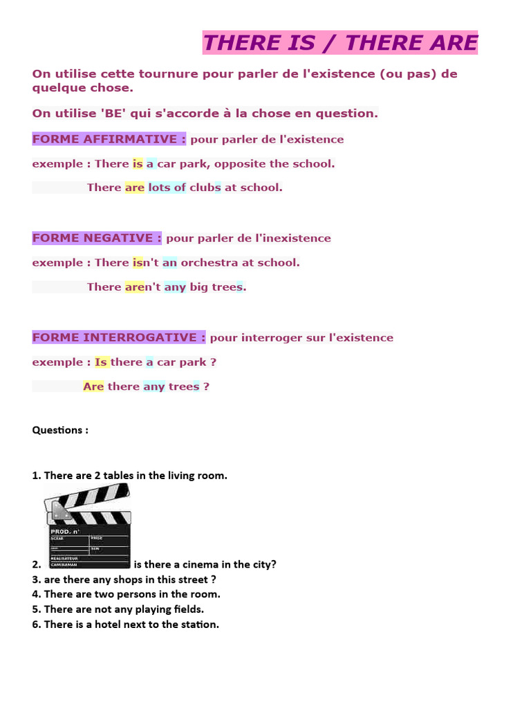 There Is, There Are | PDF | Language Arts & Discipline