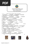 Zimbabwe Primary School ZIMSEC Grade 4 Maths Exam Paper 1 Set 2 | PDF ...