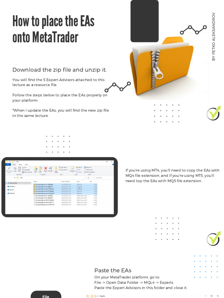 001 How To Place The EAs Onto MetaTrader Platform | PDF | Computing Platforms | Operating System ...