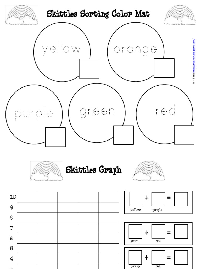 Skittles Sorting Color MatTrinh | PDF
