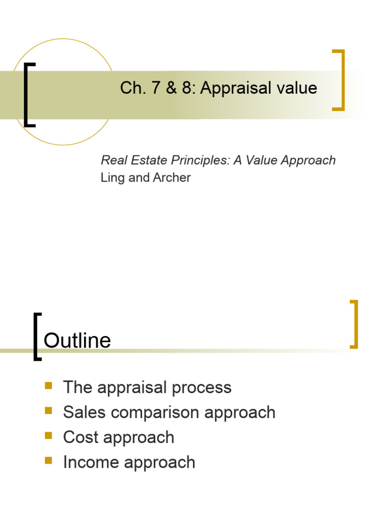 REP Appraisal | PDF | Real Estate Appraisal | Discounted Cash Flow