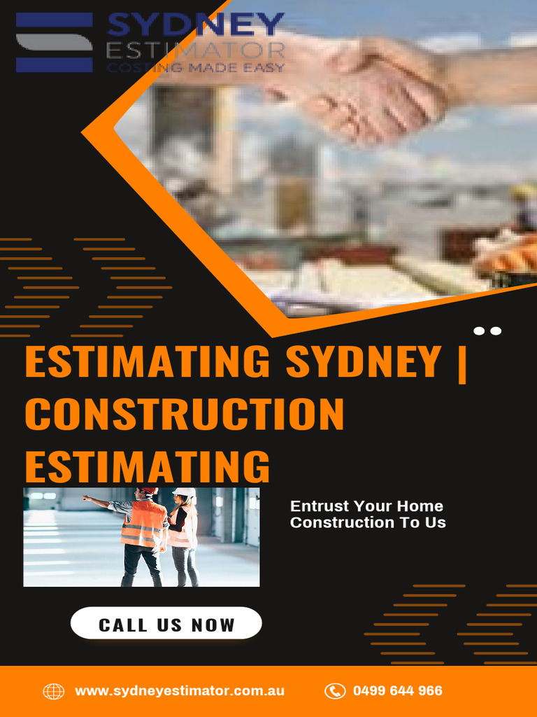 Sydney Estimator Pdf