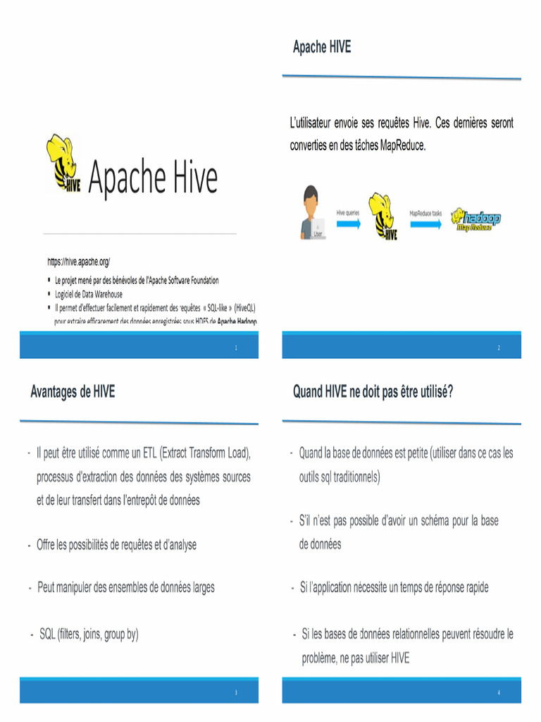 Apache Hive Version 4 4 Slides1-32 | PDF