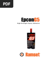 Ramset Epcon G5 Pro - Technical Data Sheet | PDF | Concrete | Materials