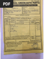 Motor Insurance Claim Form and Discharge Voucher | PDF