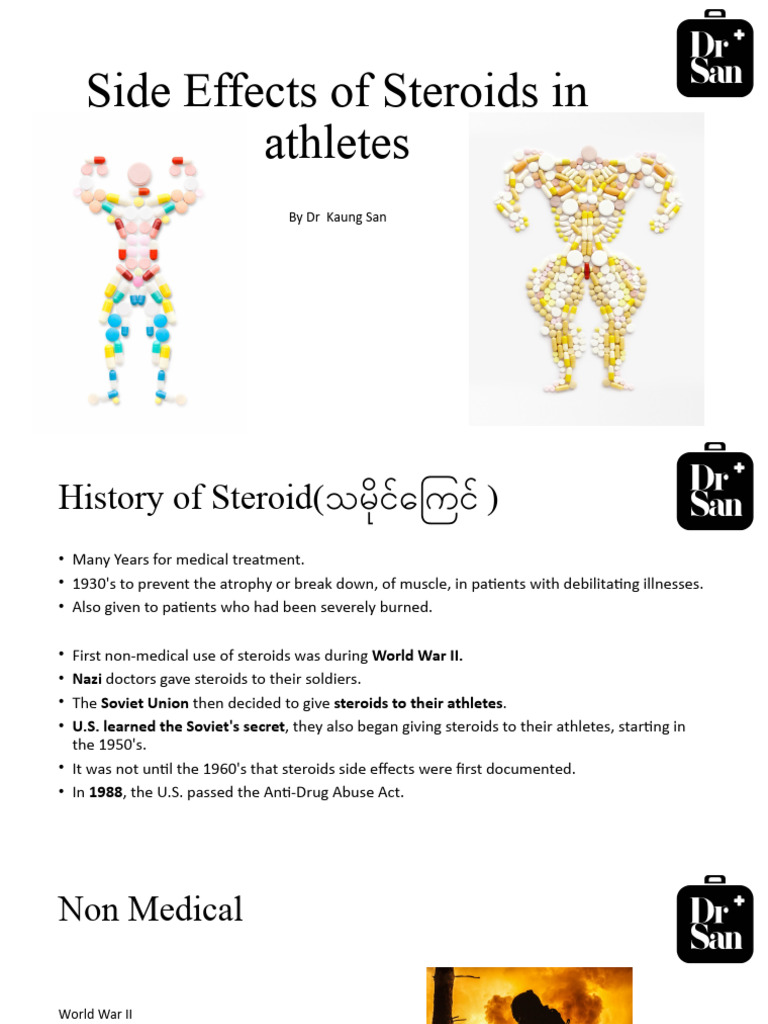 Side Effects of Steroids in Athletes-1 | PDF