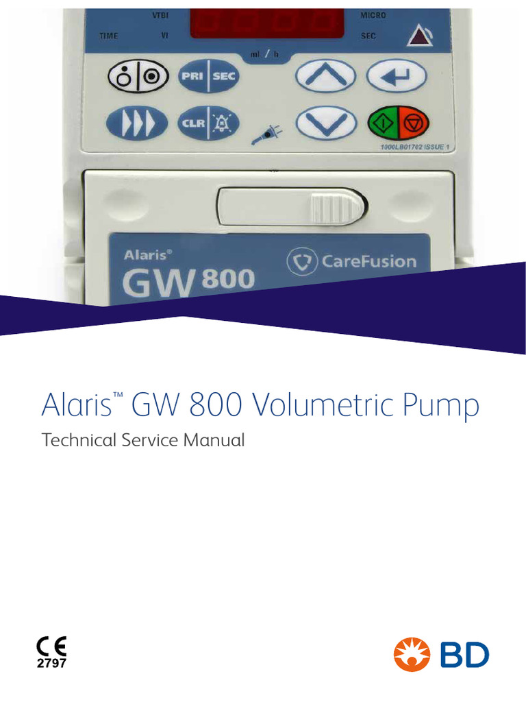 PDF - Manuel-Technique-Pompe Alaris GW | PDF