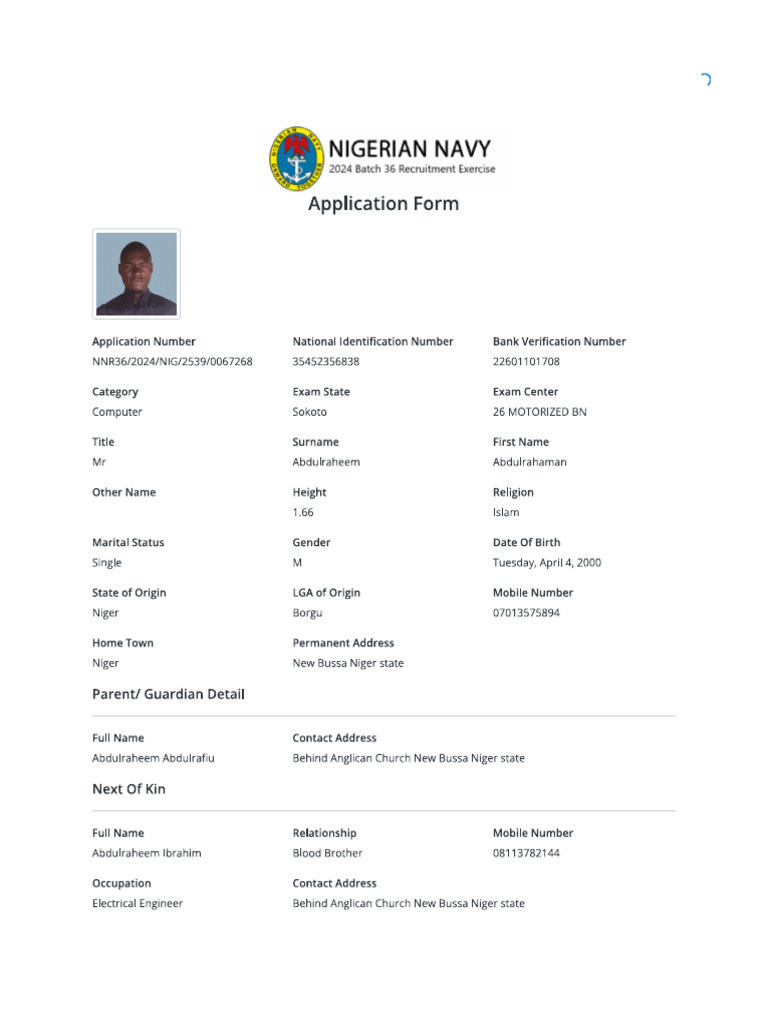 my 2024 navy form | PDF