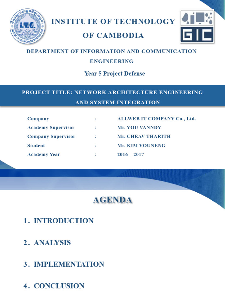 Network Engineering Student Project | PDF | Computer Network | Active ...