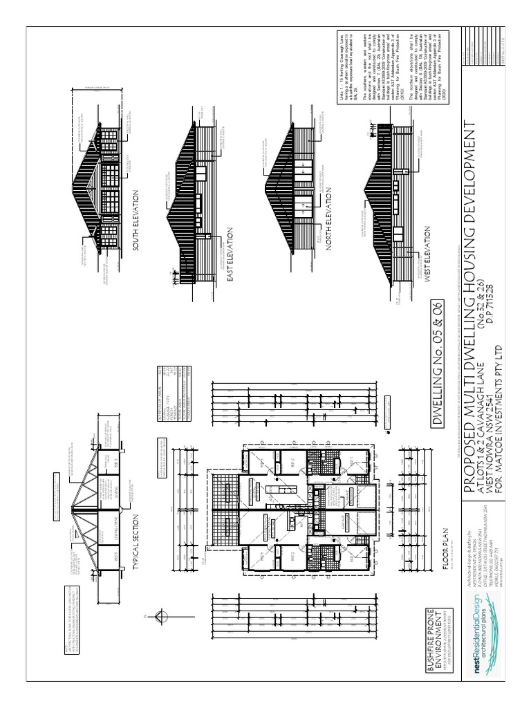 House 5 & 6 Plan | Download Free PDF | Wall | Building Insulation