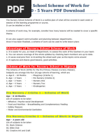 Primary 1-3 Mathematics Scheme of Work | PDF