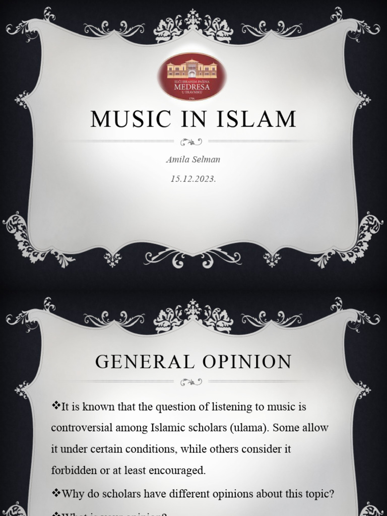 Music in Islam | PDF
