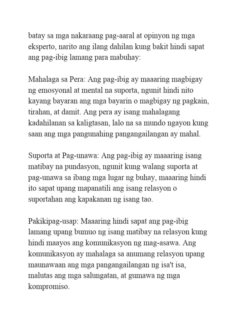 Summary Important Points | PDF