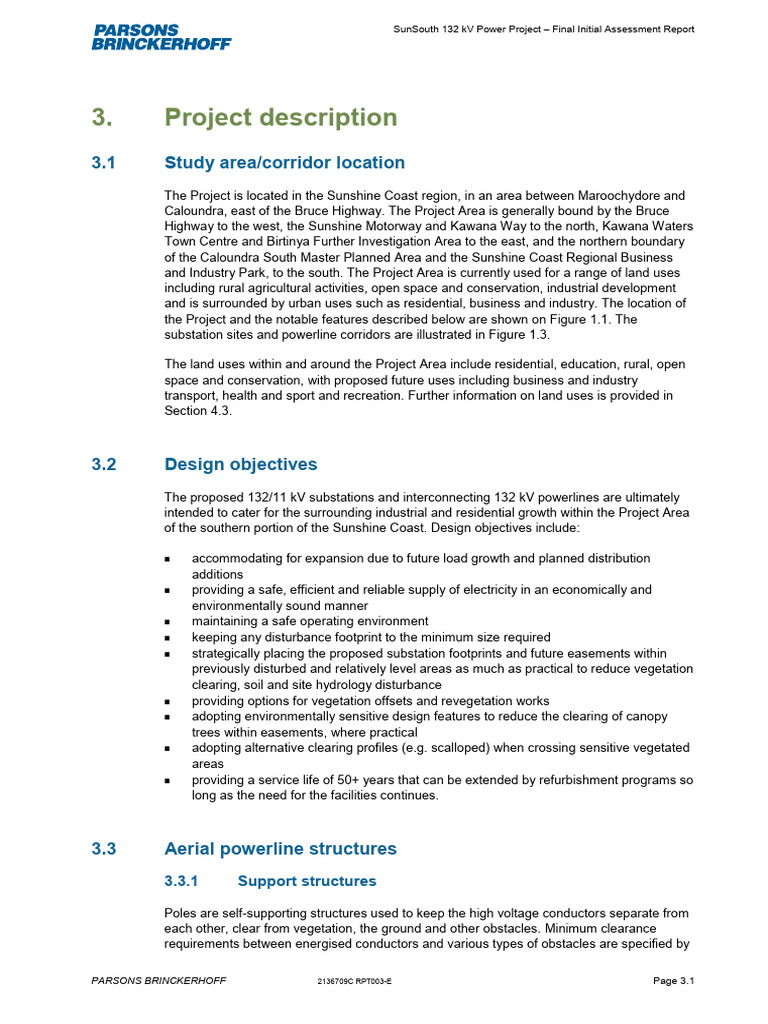 Chapter-3-Project-description | PDF | Electrical Substation | Electrical Engineering