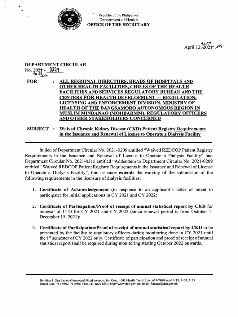 9.b dc2022-0229 Patient Registry for LTO Renewal (PRDR) | PDF | Chronic ...