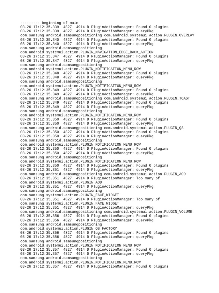 Logcat Output 3 | PDF | Computer Science | Computer Architecture