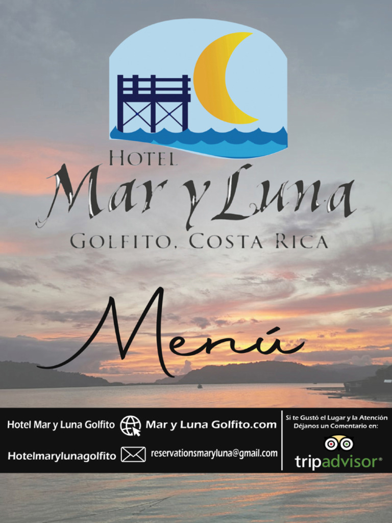 Mar y Luna Menu 2021 | PDF