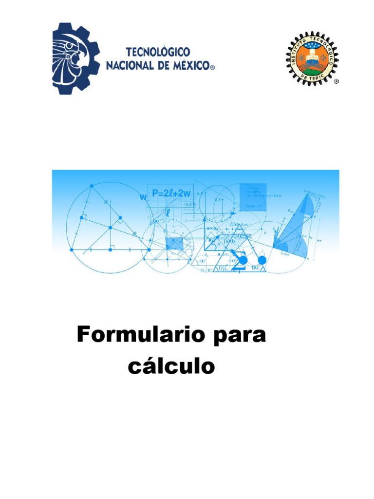 Formulario Caì Lculo 2024 2 | PDF | Triángulo | Tetraedro