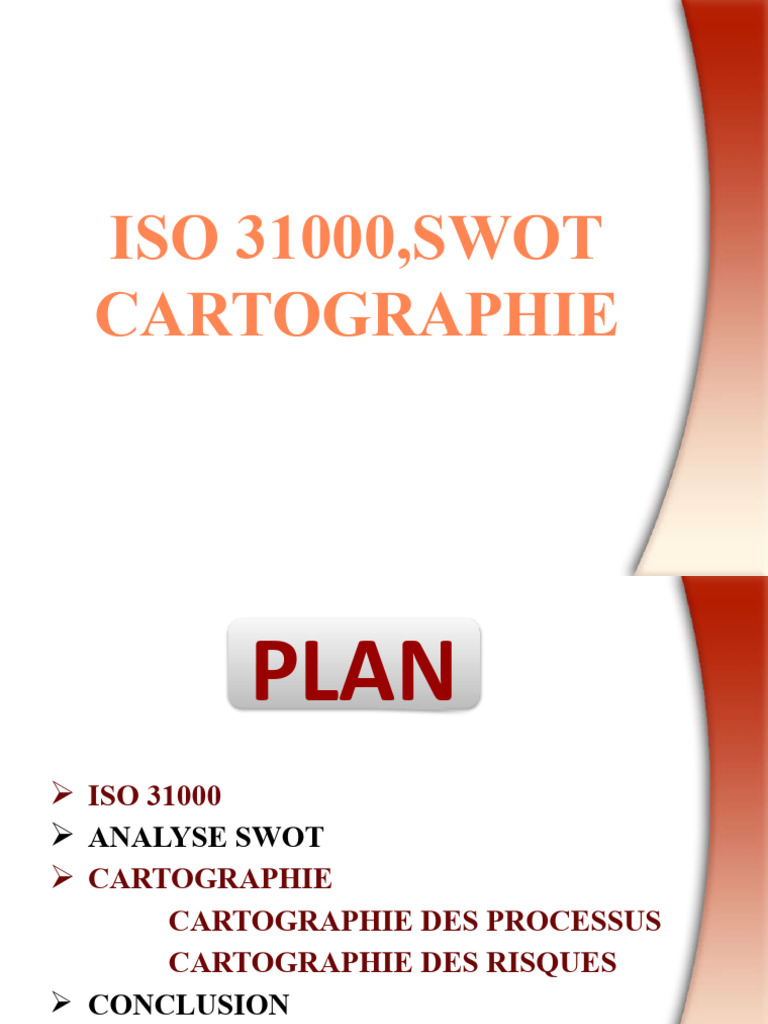 ISO 31000, SWOT Cartographie | PDF